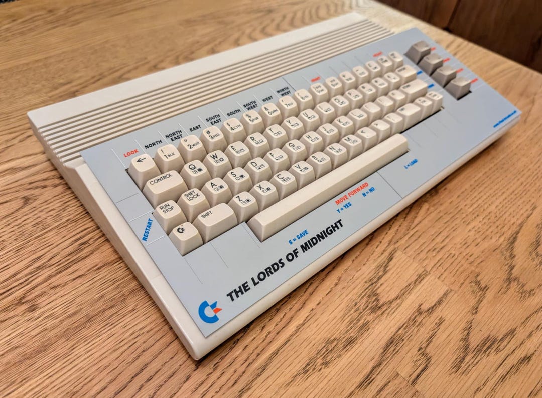 Lords of Midnight - C64 Keyboard Template - Etsy