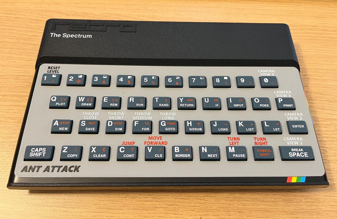 Ant Attack - Spectrum Keyboard Template - Etsy