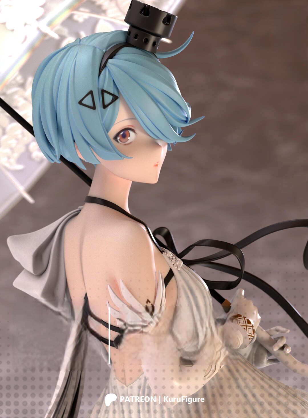 Zas M21 From Girls Frontline STL Model for Resin Printer Figure 3D Printing High Quality Diorama ...