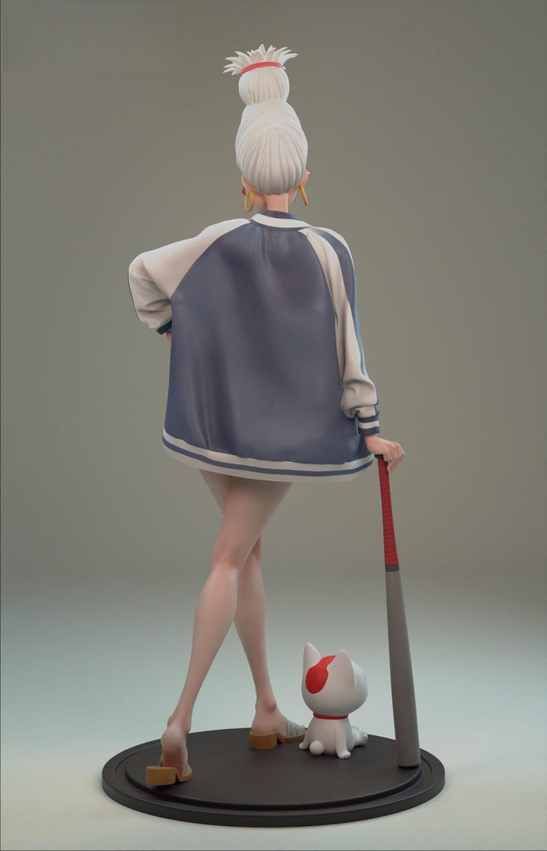 Seiko Ayase From Dandadan STL Model for Resin Printer Figure 3D ...