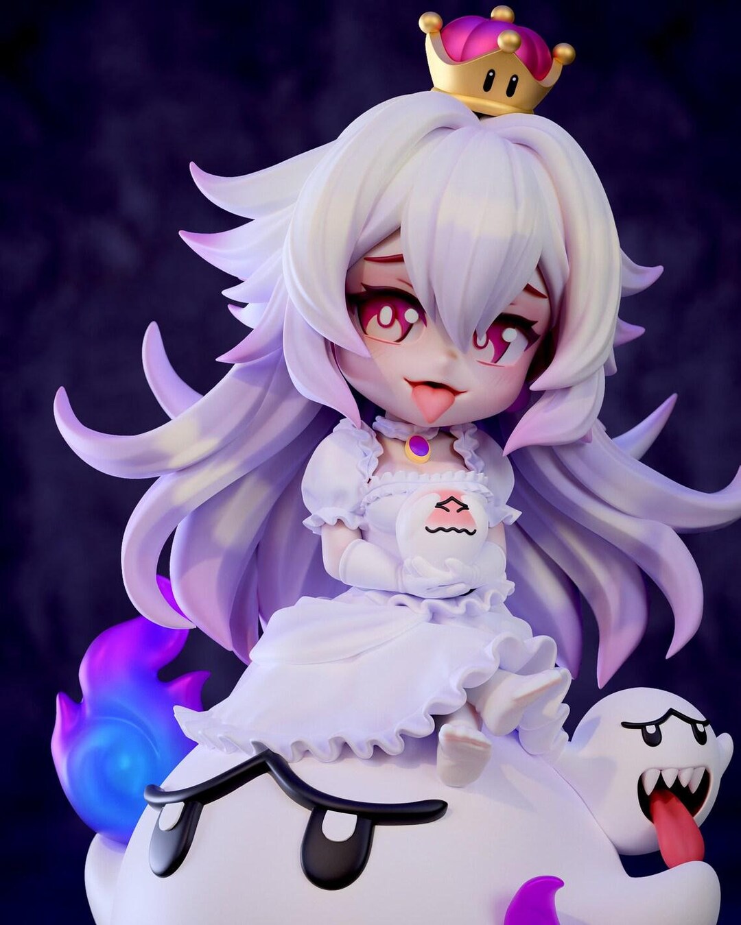 Boosette From Super Mario STL Model for Resin Printer Figure 3D ...