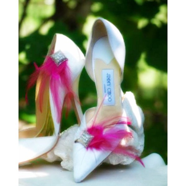 Feather Shoe Clips - Etsy