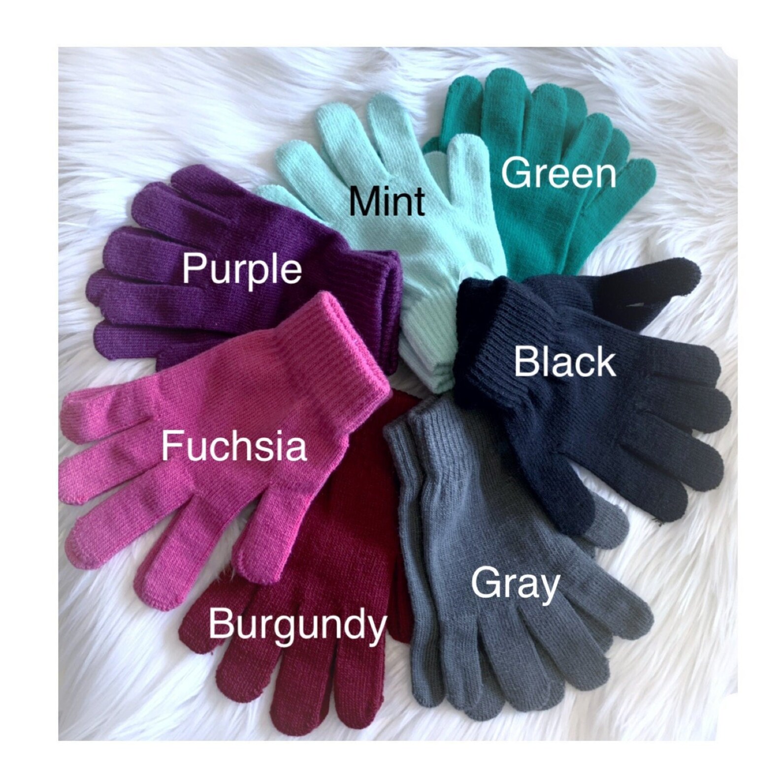 Turquoise Gloves Lime Green Leaves Yellow Aqua White Flower - Etsy