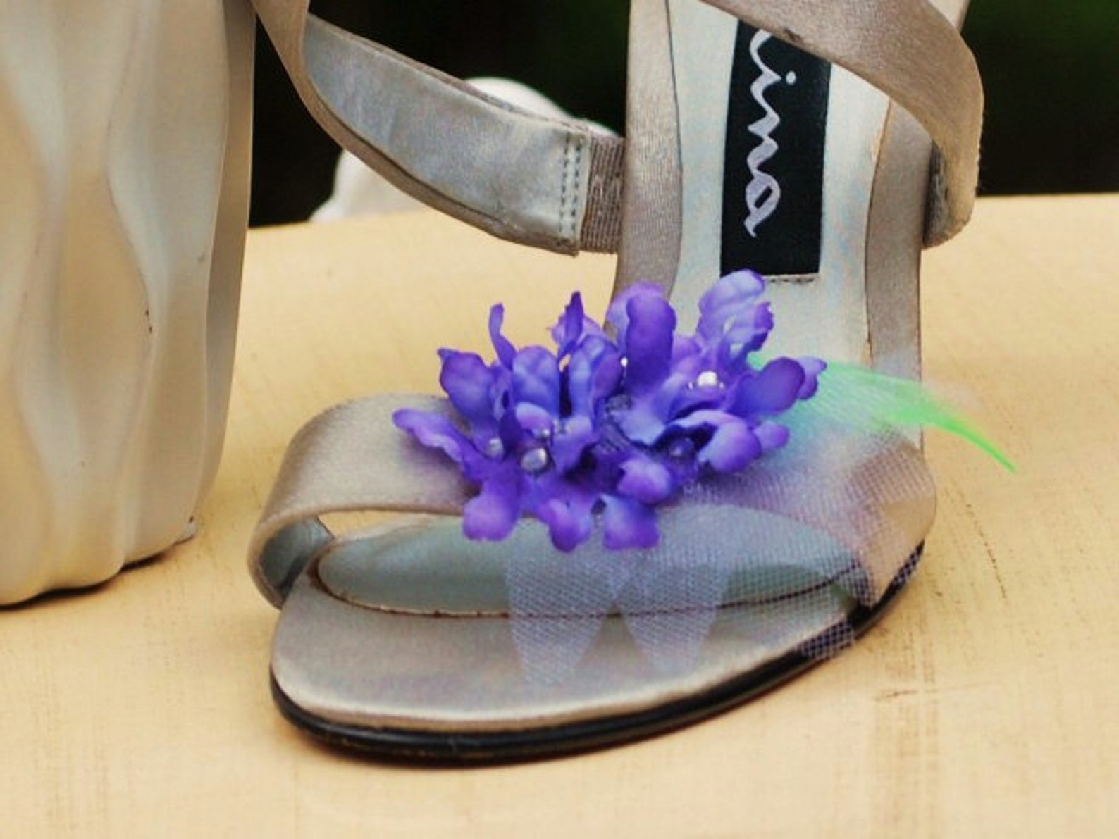 Fuchsia Hydrangeas Shoe Clips. Etsy Handmade Spring Fashion | Etsy