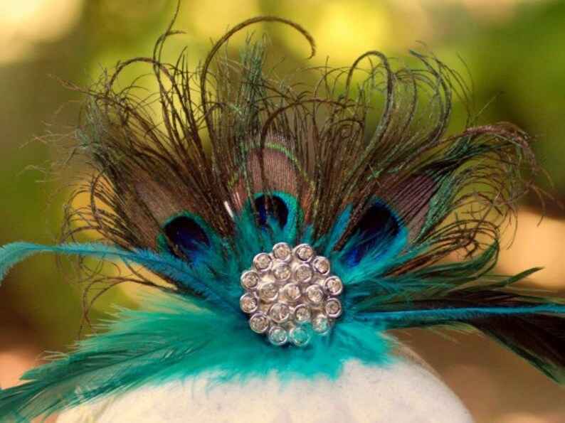 Shoe Clips Peacock Fan. Couture Bride Bridal Bridesmaid MOH - Etsy