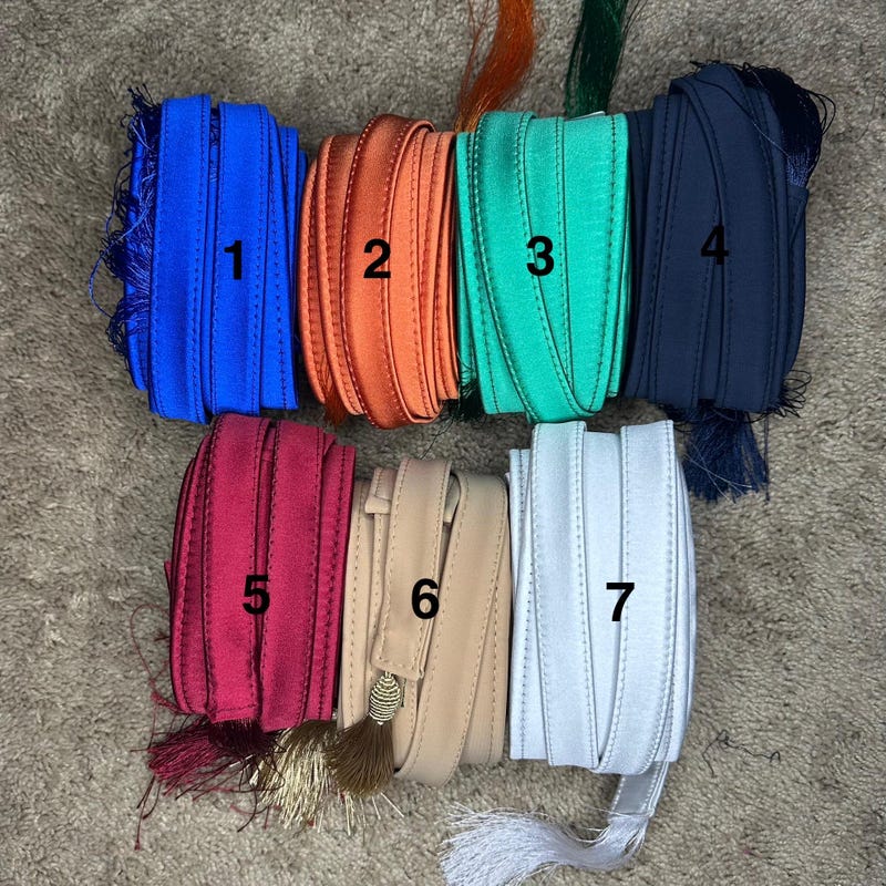 Palestinian Embroidered Belts - Etsy