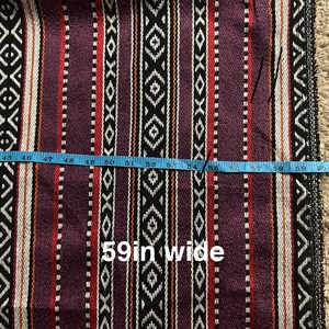 Bedouin/al Sadu Fabric Made in Jordan | Used as Tablecloth, Blanket ...