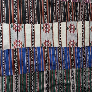 Bedouin/al Sadu Fabric Made in Jordan | Used as Tablecloth, Blanket ...