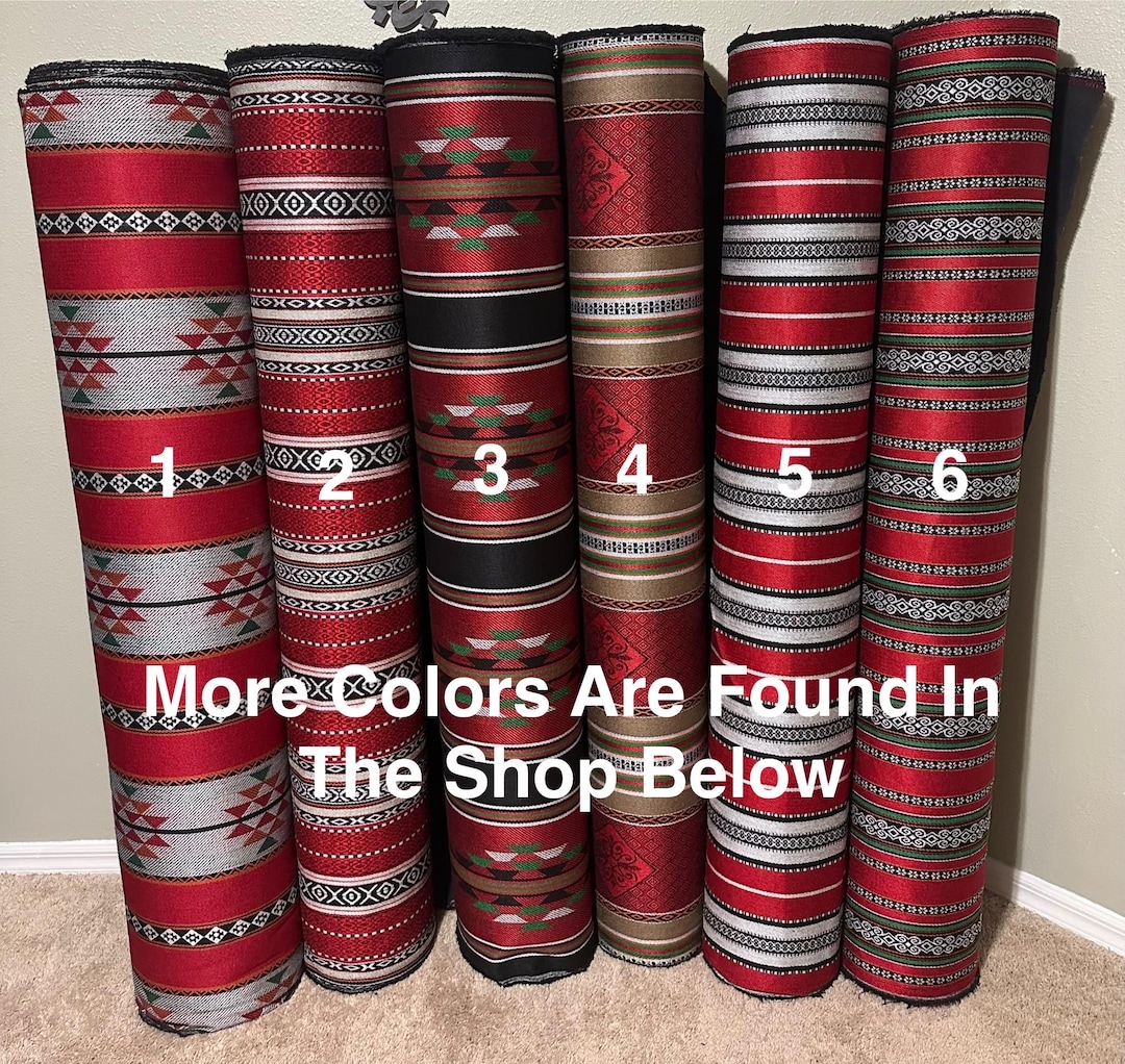 Bedouin/al Sadu Fabric Made in Jordan | Used as Tablecloth, Blanket ...