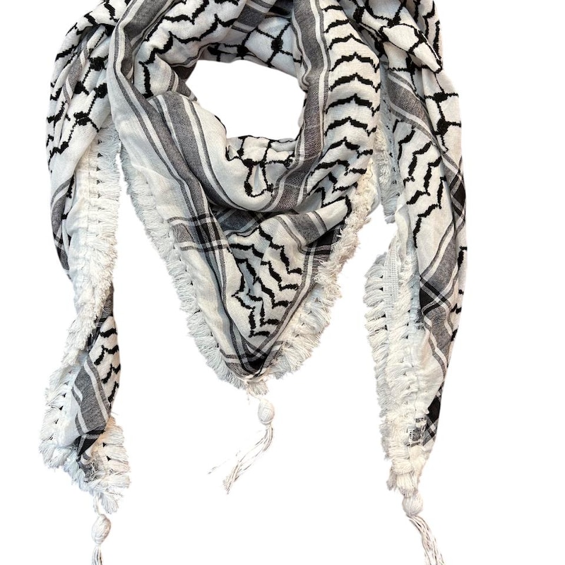 Tassel Scarf Brown - Etsy