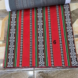 Bedouin/al Sadu Fabric Made in Jordan | Used as Tablecloth, Blanket ...