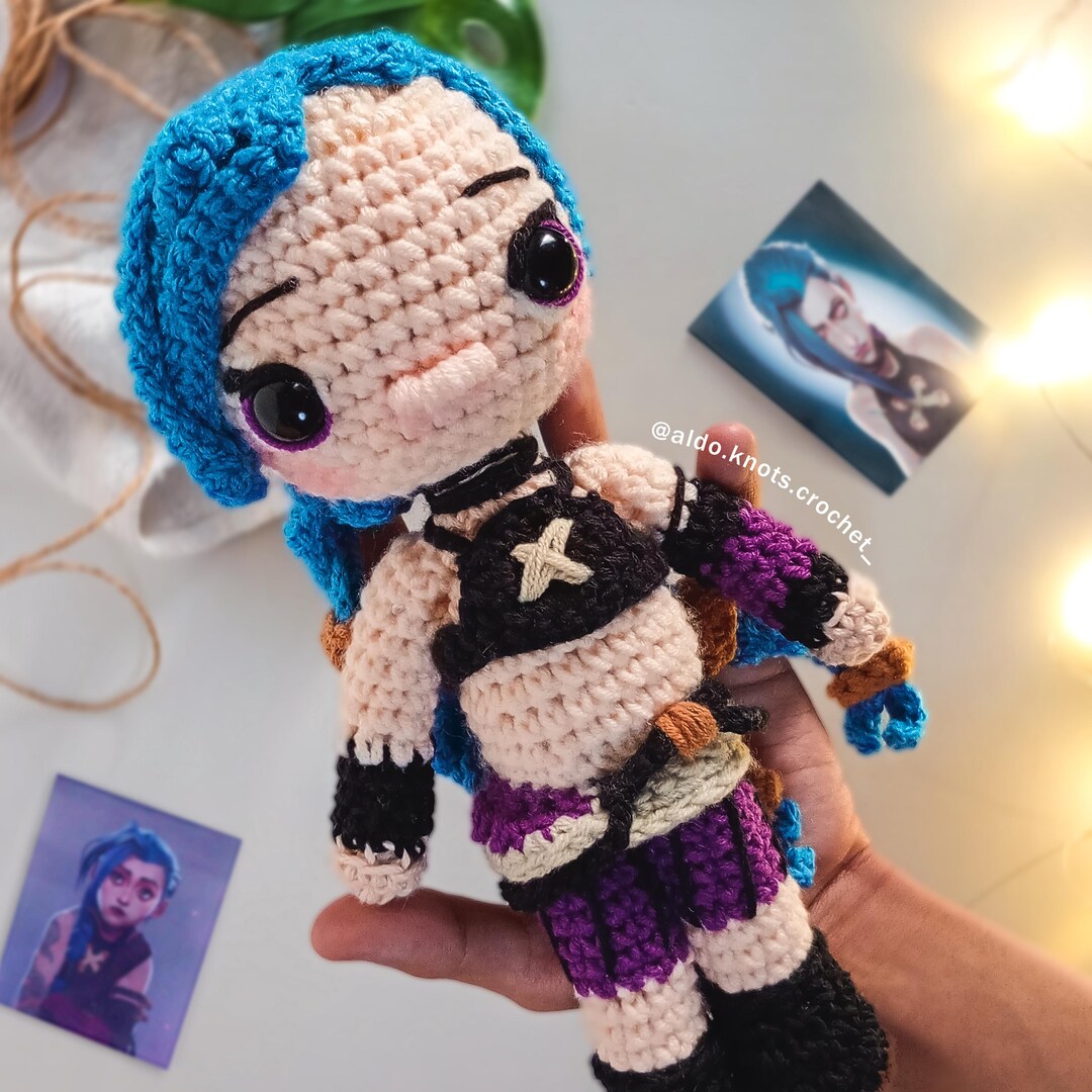 Jinx Amigurumi Crochet Pattern in PDF, Amigurumi Tutorial, PDF in ...