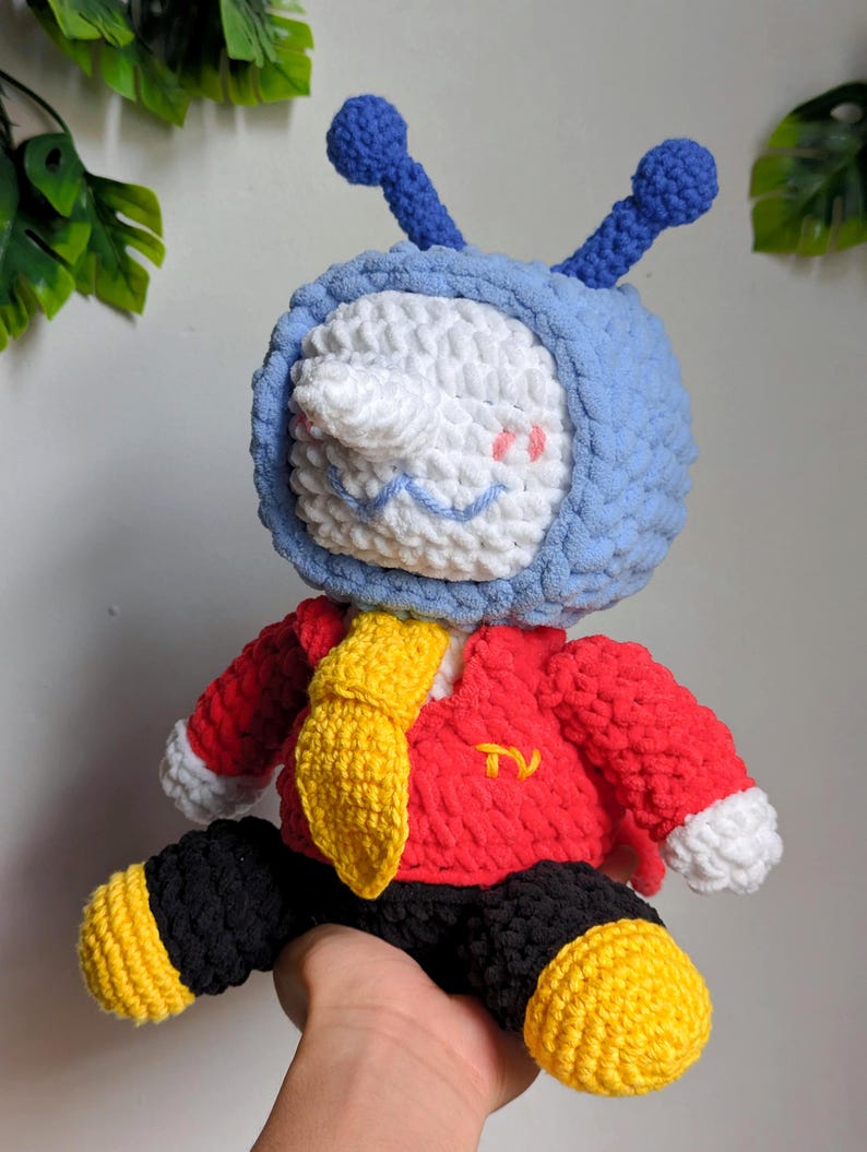 Crochet Pattern PDF: "mr. Ant Tenna" Inspired Deltarune Character ...