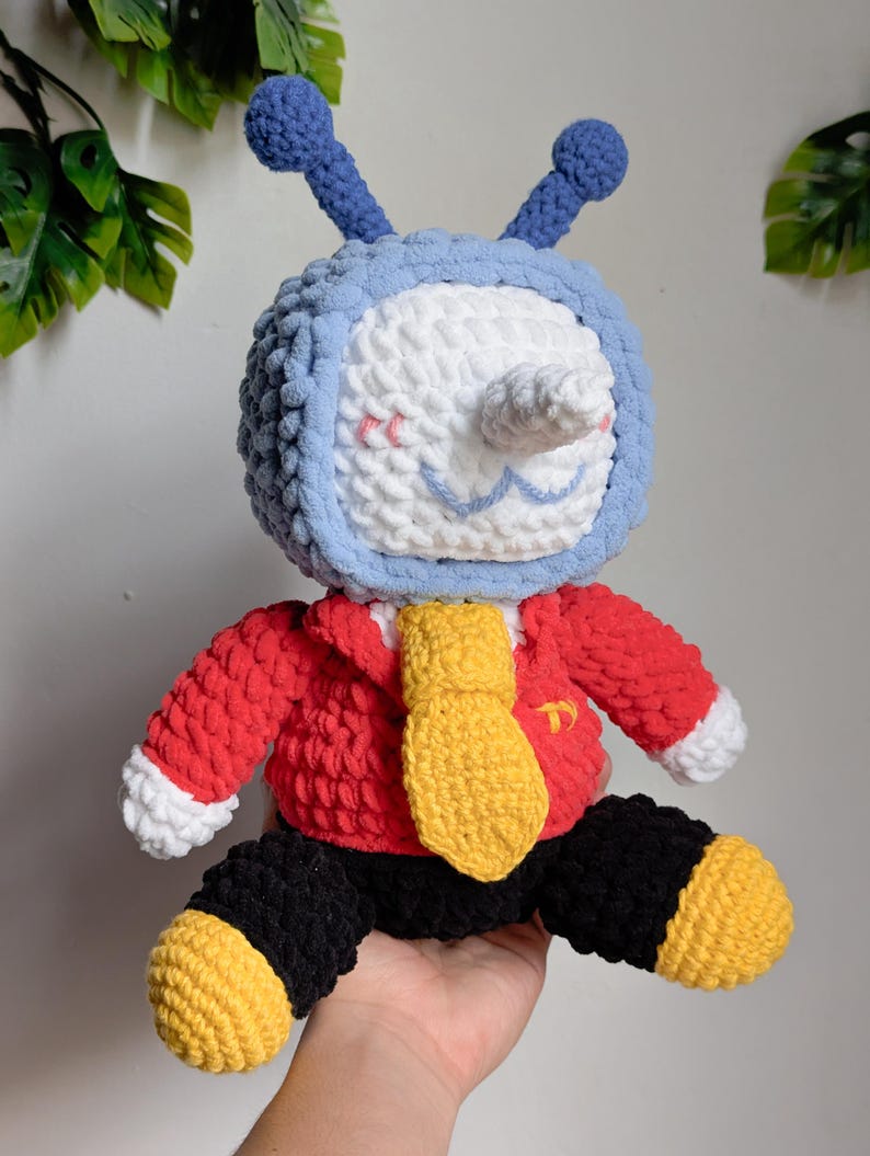 Crochet Pattern PDF: "mr. Ant Tenna" Inspired Deltarune Character ...