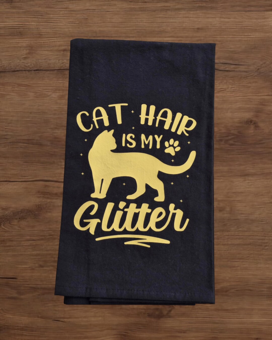 Cat Themed Kitchen Towels – Cute Cat Lover Tea Towels – Funny Cat ...