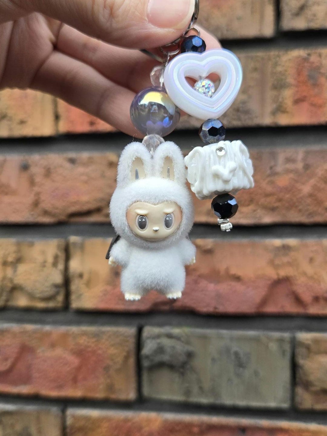 Labubu Zimomo Keychain/charm - Etsy Australia