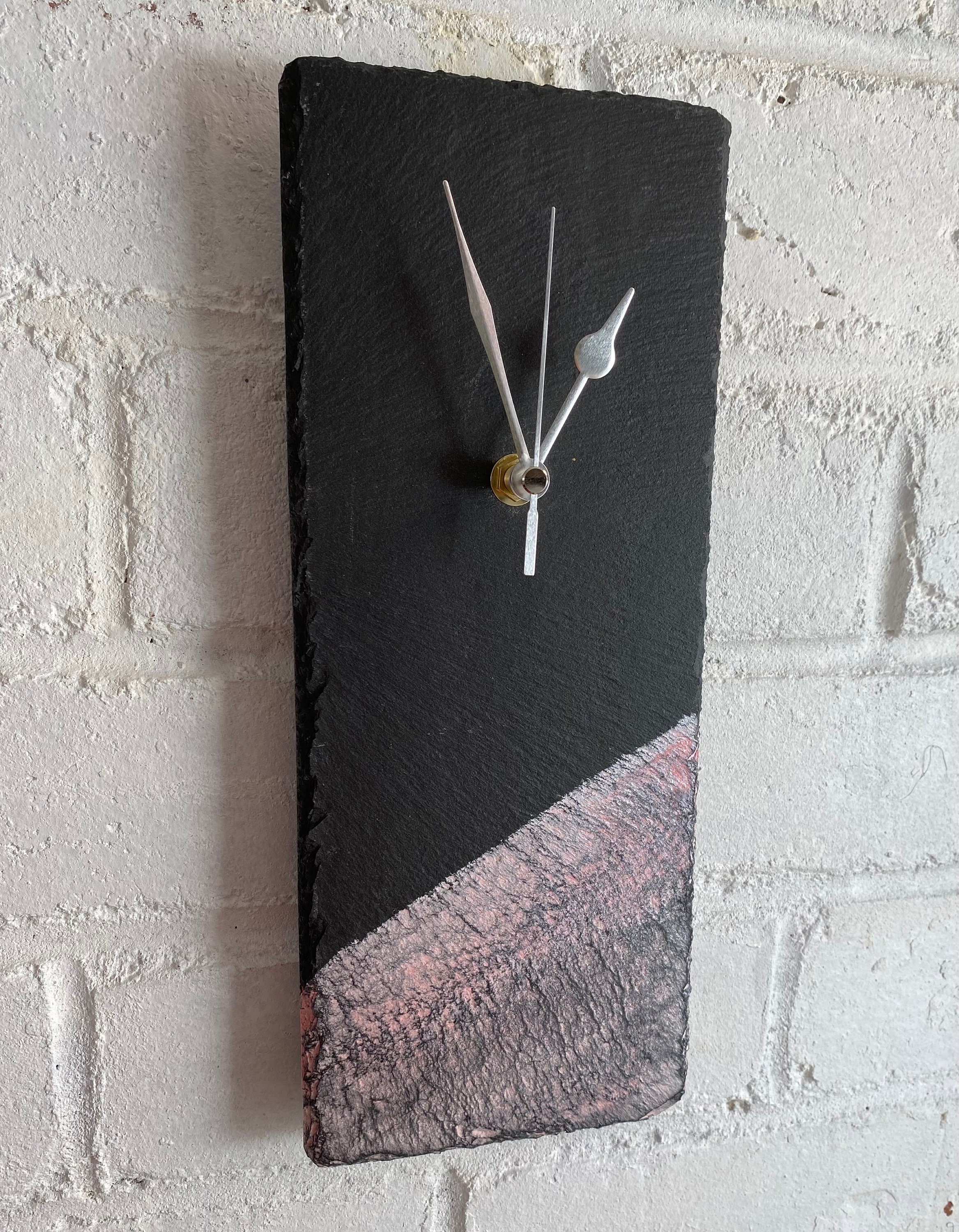 Fused Slate Clocks — Driftmoods “You can't buy Happiness but you can ...