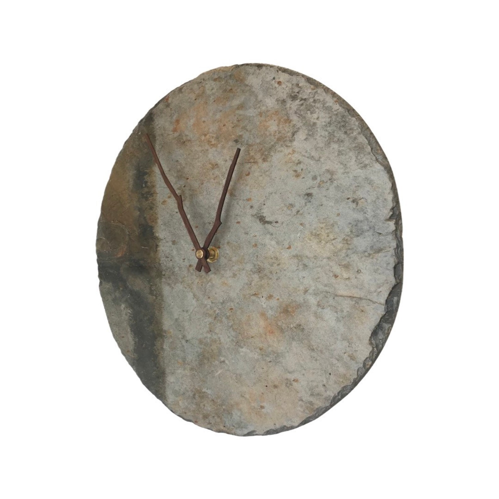 Cornish Slate Wall Clock 30cms Wooden Clock Hands Silent - Etsy