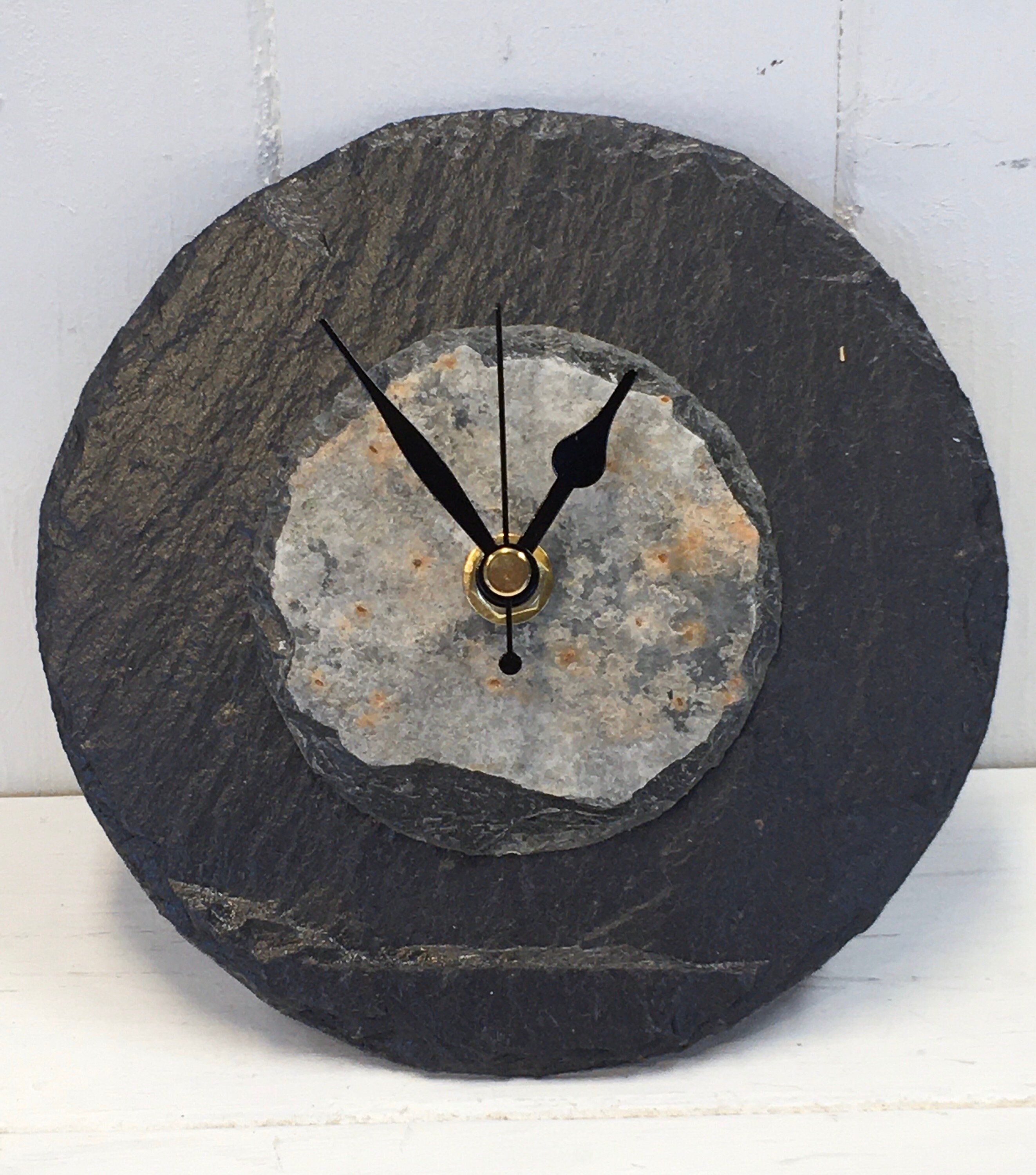 Natural Slate Clocks — Driftmoods “You can't buy Happiness but you can ...