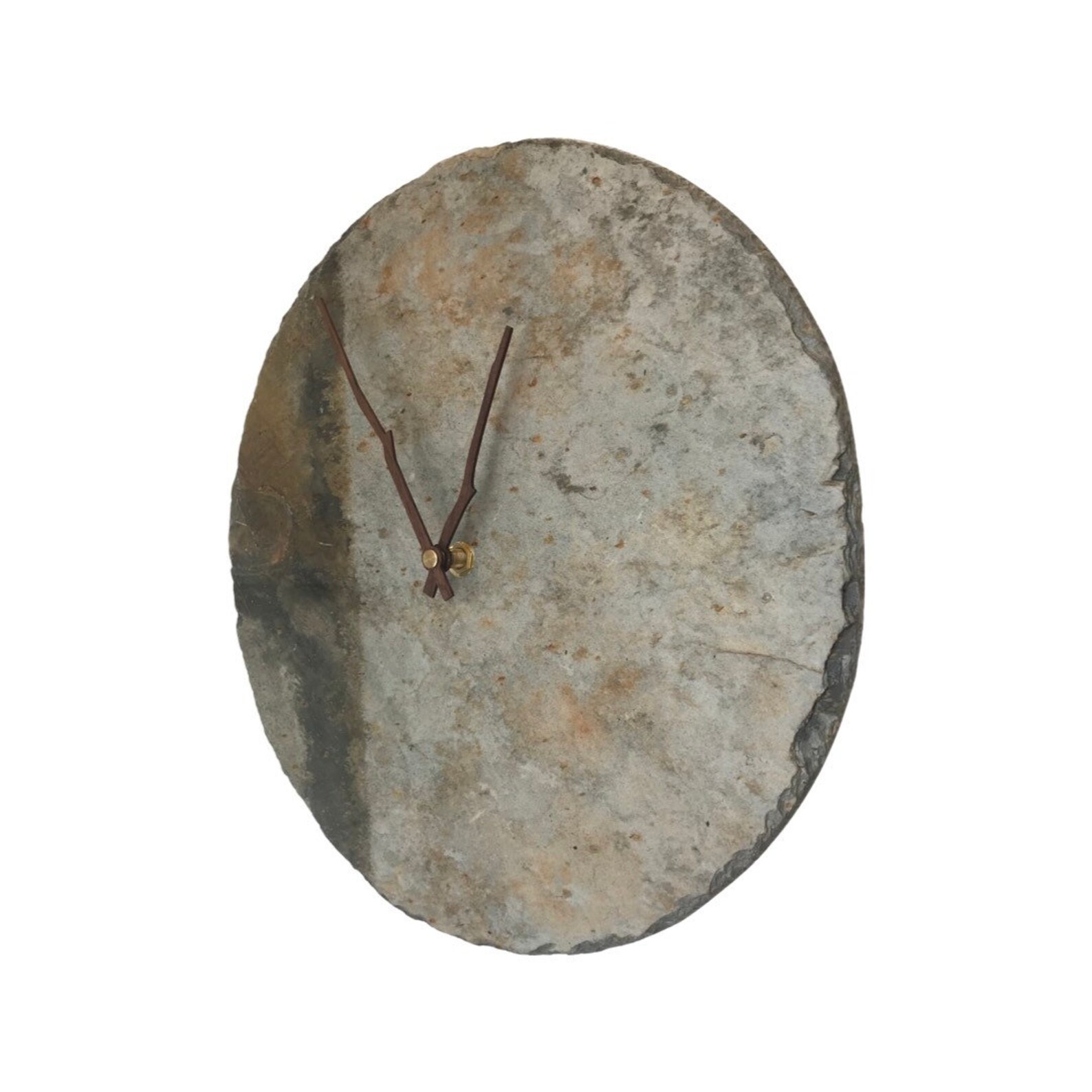 Cornish Slate Wall Clock 30cms Wooden Clock Hands Silent - Etsy