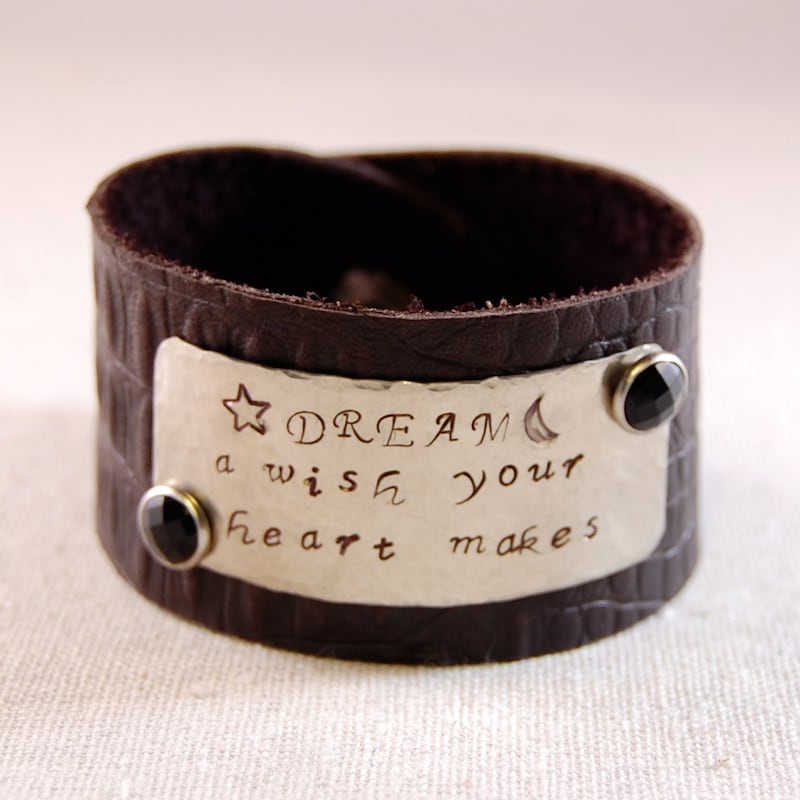 Leather Cuff - Etsy