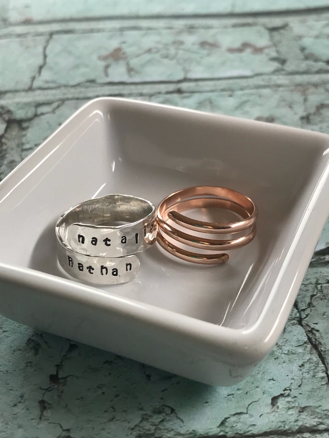 Personalized Mothers Ring, Personalized Wrap Ring, Custom Wrap Ring ...