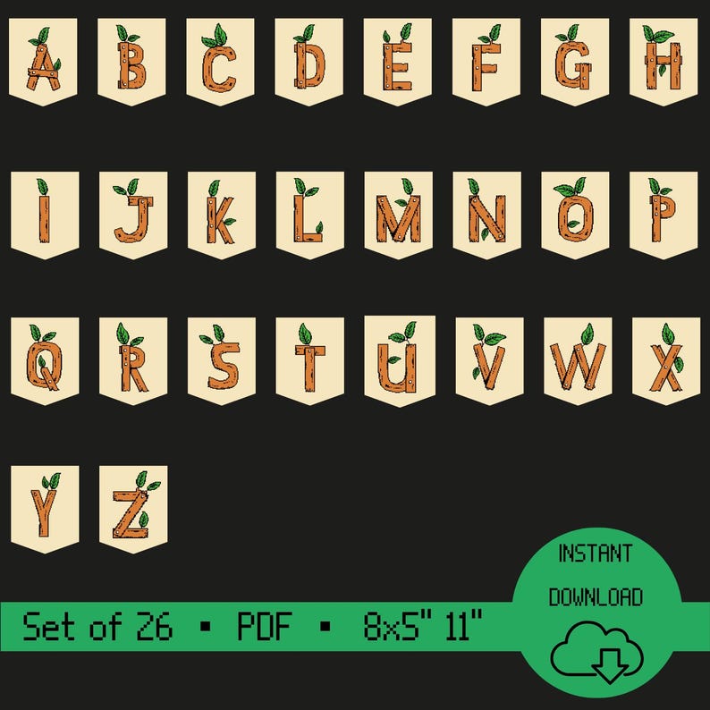 Stardew Valley Printable Banner, Birthday Party, Shower Decoration ...