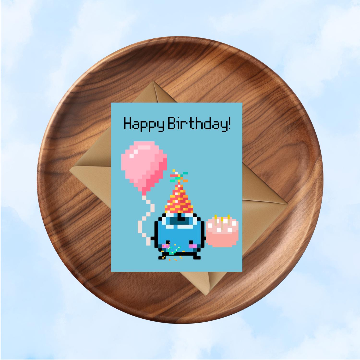 Stardew Valley Birthday Card, Digital Download Birthday Gift, Printable ...