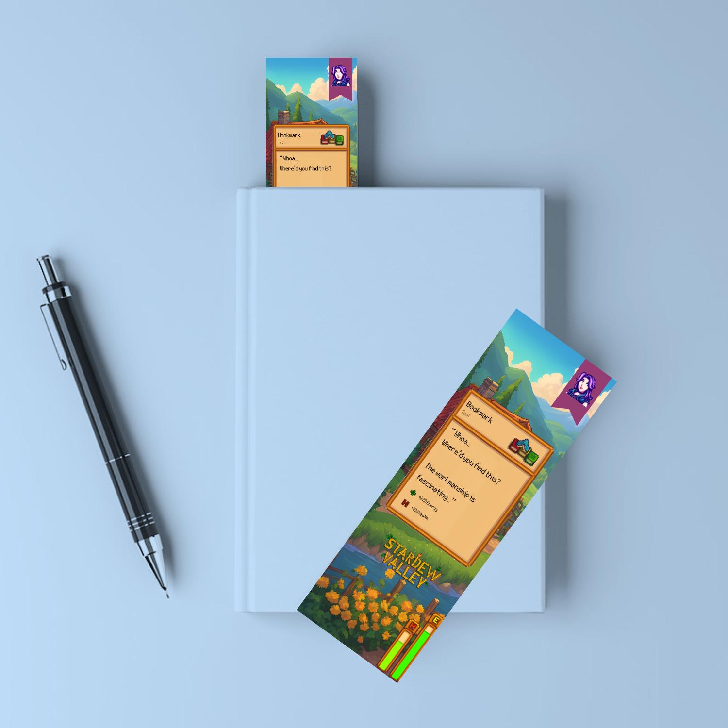 Stardew Valley Bookmark | Stardew Valley Birthday Gift, Cozy Gaming ...