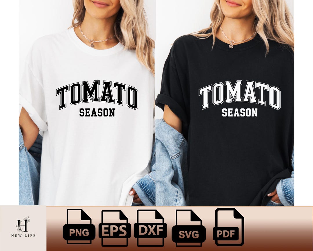 Tomato Season Funny Tomato Gardening Vegetables Farmer Farm Png Svg Dxf ...