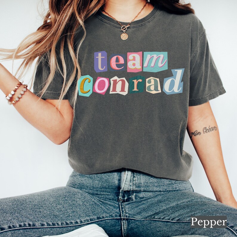Team Conrad TSITP Shirt: Vintage Y2K Cousins Beach Merch - Etsy