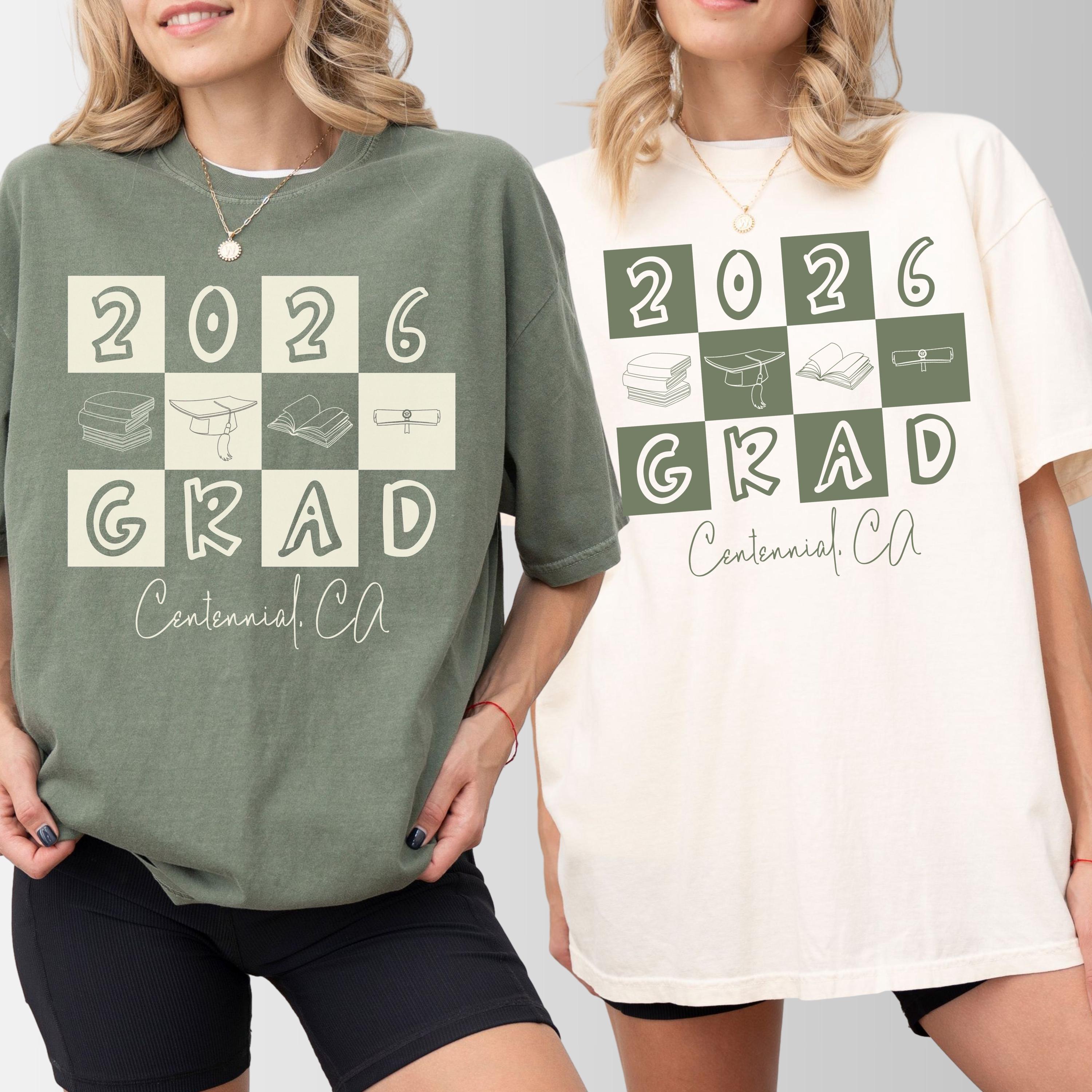 Custom Graduation 2026 Shirt, Personalized Gift for Grad Student ...