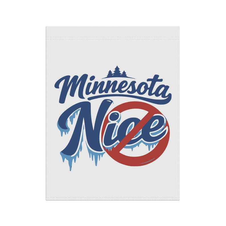 Minnesota Nice "fuck Ice" Banner Garden & House Banner | Anti-ice ...