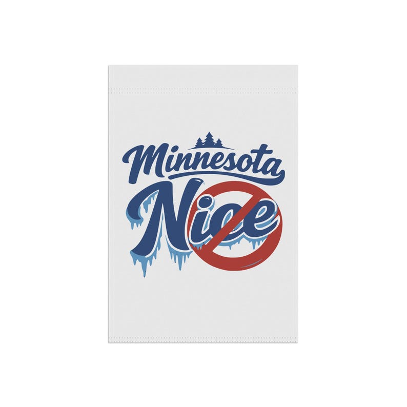 Minnesota Nice "fuck Ice" Banner Garden & House Banner | Anti-ice ...