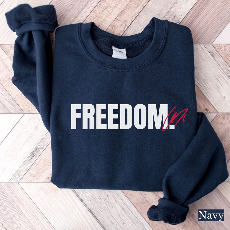 Charlie Kirk Freedom Sweatshirt: American Justice Crewneck - Etsy