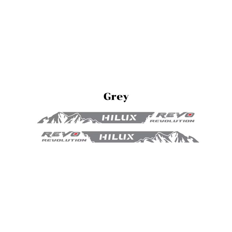 Toyota Hilux Revo 2023 Side Body Decal (2side) - Mountain Adventure ...