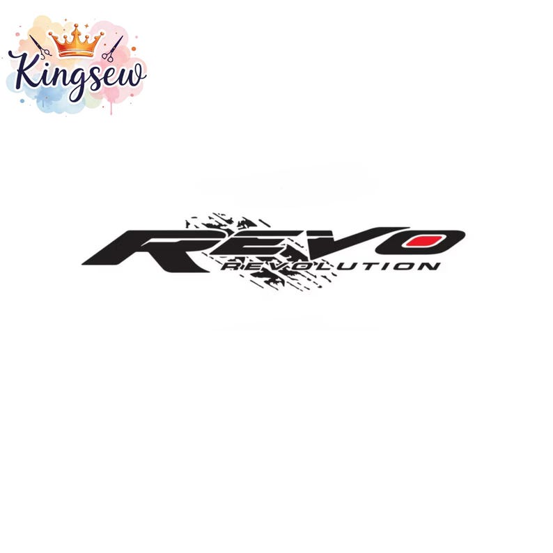 Toyota Hilux Revo Rocco Rear Truck Side Body Car Decal 4 Door Truck ...