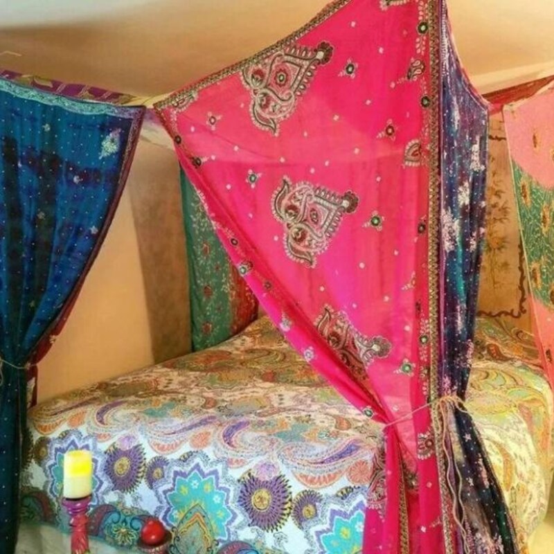 Gypsy Bed Canopy - Etsy