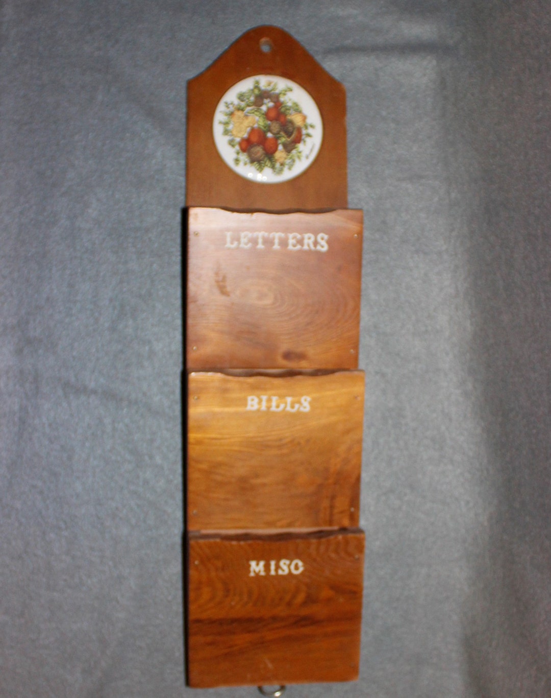 Vintage Mail Sorter Classic Wood Wall Pockets - Etsy