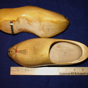 Vintage Windmill Design Wood Clogs - Etsy