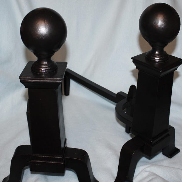 Large Andirons - Etsy