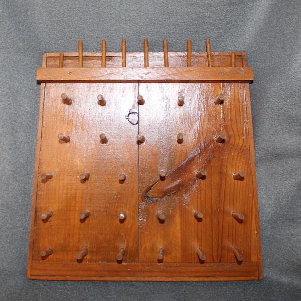 Vintage Wood Spool - Etsy