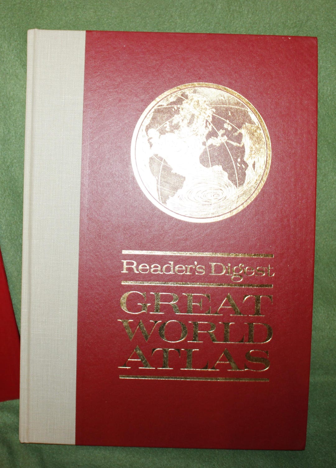 Reader's Digest Illustrated World Atlas, Leather-look Hardcover - Etsy