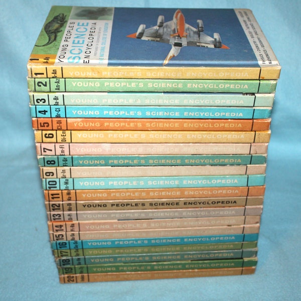 Encyclopedia Set - Etsy