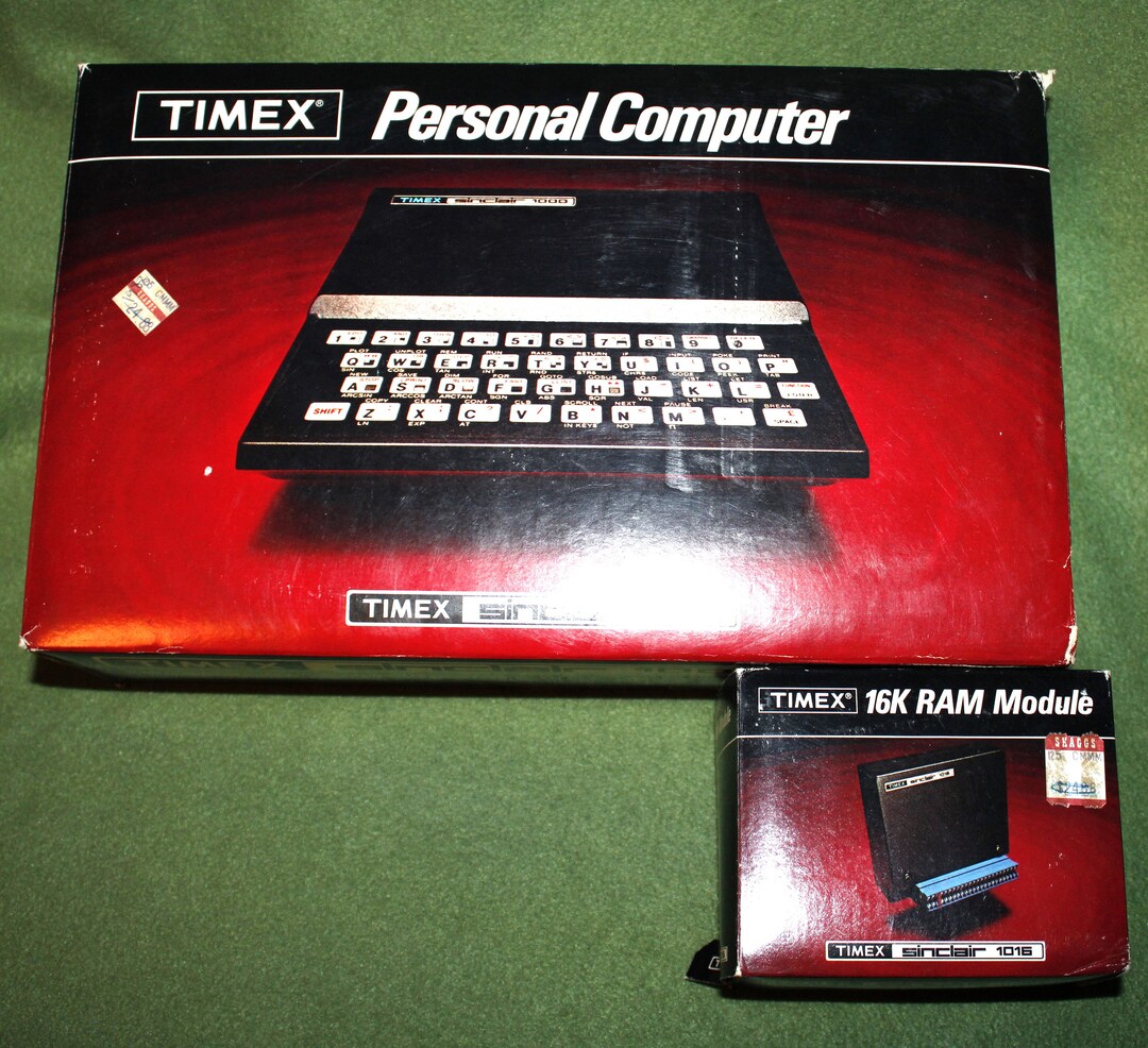 Timex Sinclair 1000 Personal Computer With 1016 RAM Module - Etsy