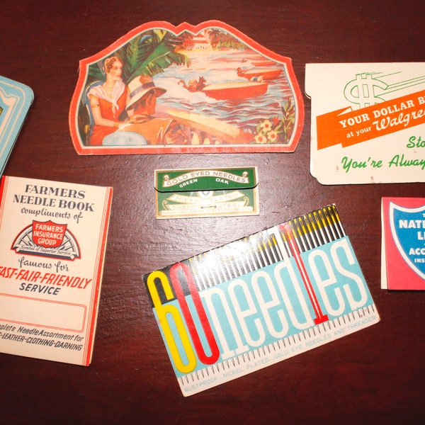 Vintage Needle Packs - Etsy
