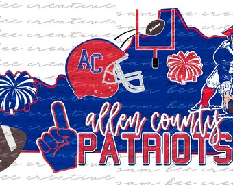 Allen Country Patriots Png - Etsy
