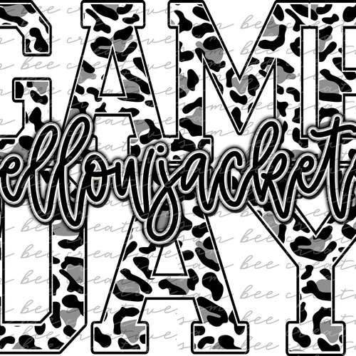 Digital Download Jackets Yellow Gold Leopard Print PNG - Etsy