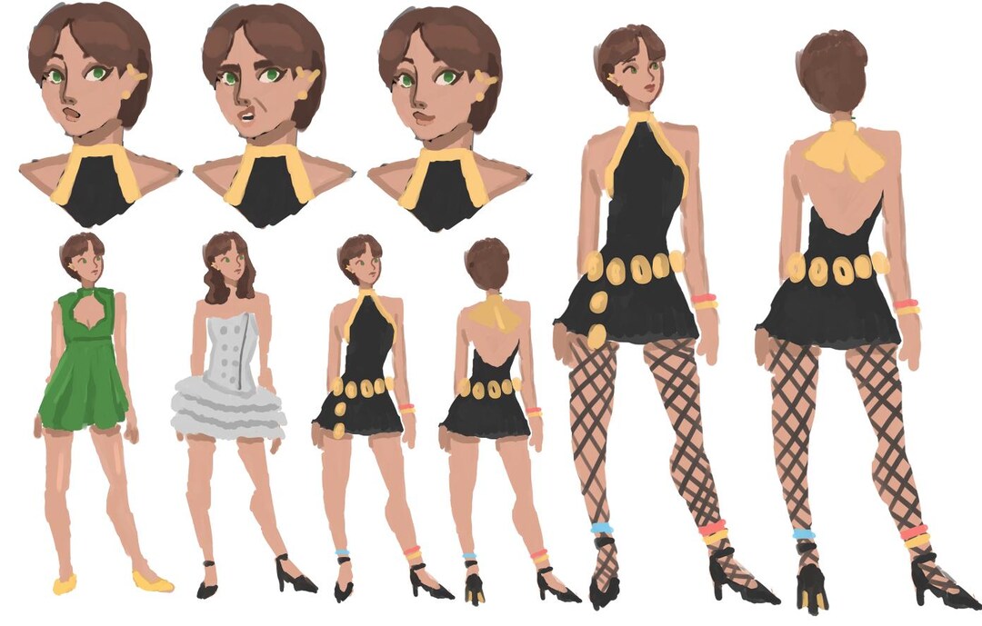 Custom Character Reference Sheet - Etsy