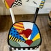 SOLD! Hand-painted Chair - Original Furniture - Artistic Chair - Etsy